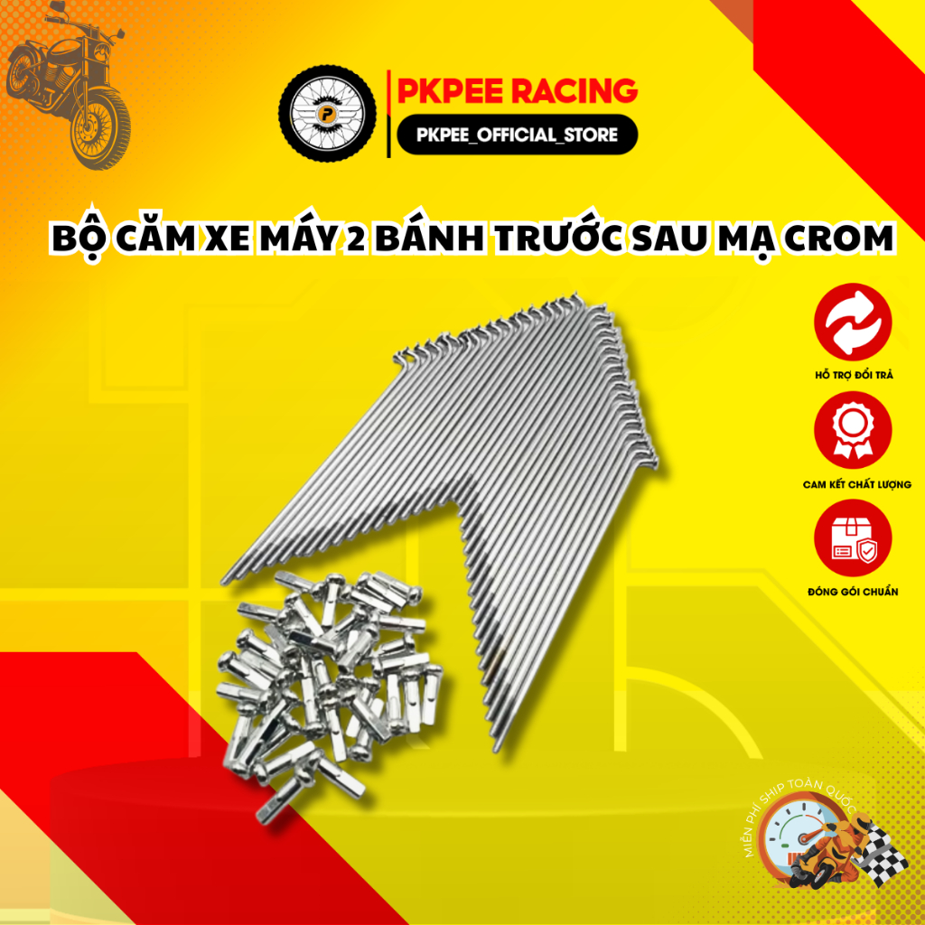 Căm Osaki Mạ Crom Thái Lan Chính Hãng Đủ Size 149, 157, 184 Cho Niềng ...