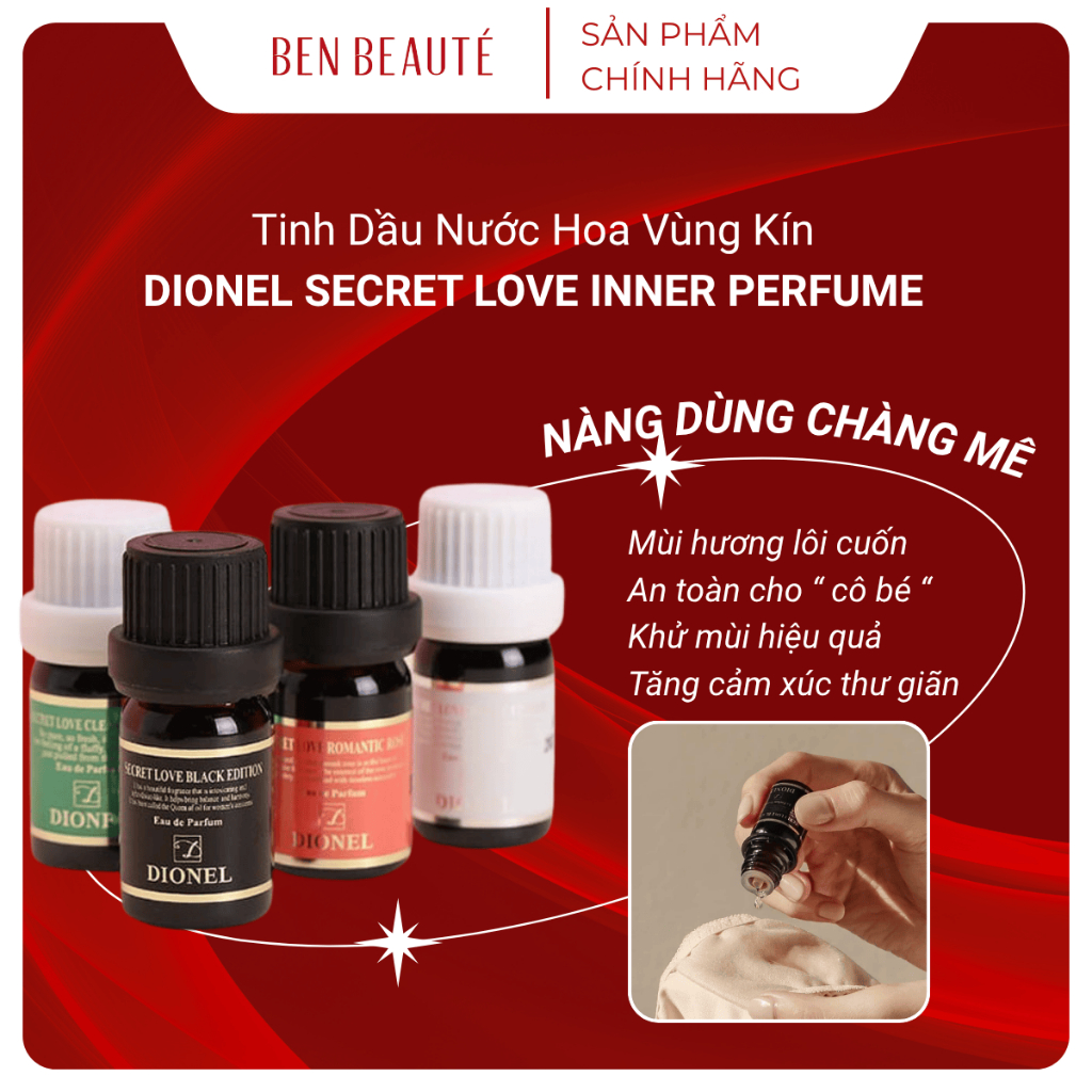 Nước Hoa Vùng Kín Dionel Secret Love 5ml - [Có Che Tên SP] | Shopee ...