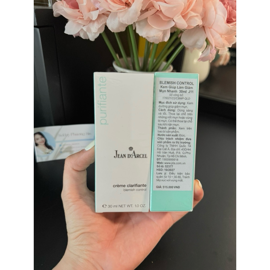 [Chính Hãng] Jean D’Arcel Blemish Control 30ml(J11) – Kem hỗ trợ da mịn ...
