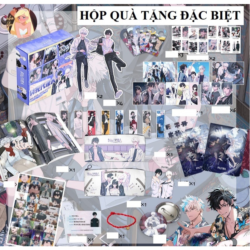 (2) NEW Hộp quà tặng Link Click nhiều món đặc biệt / 15-16 món anime ...