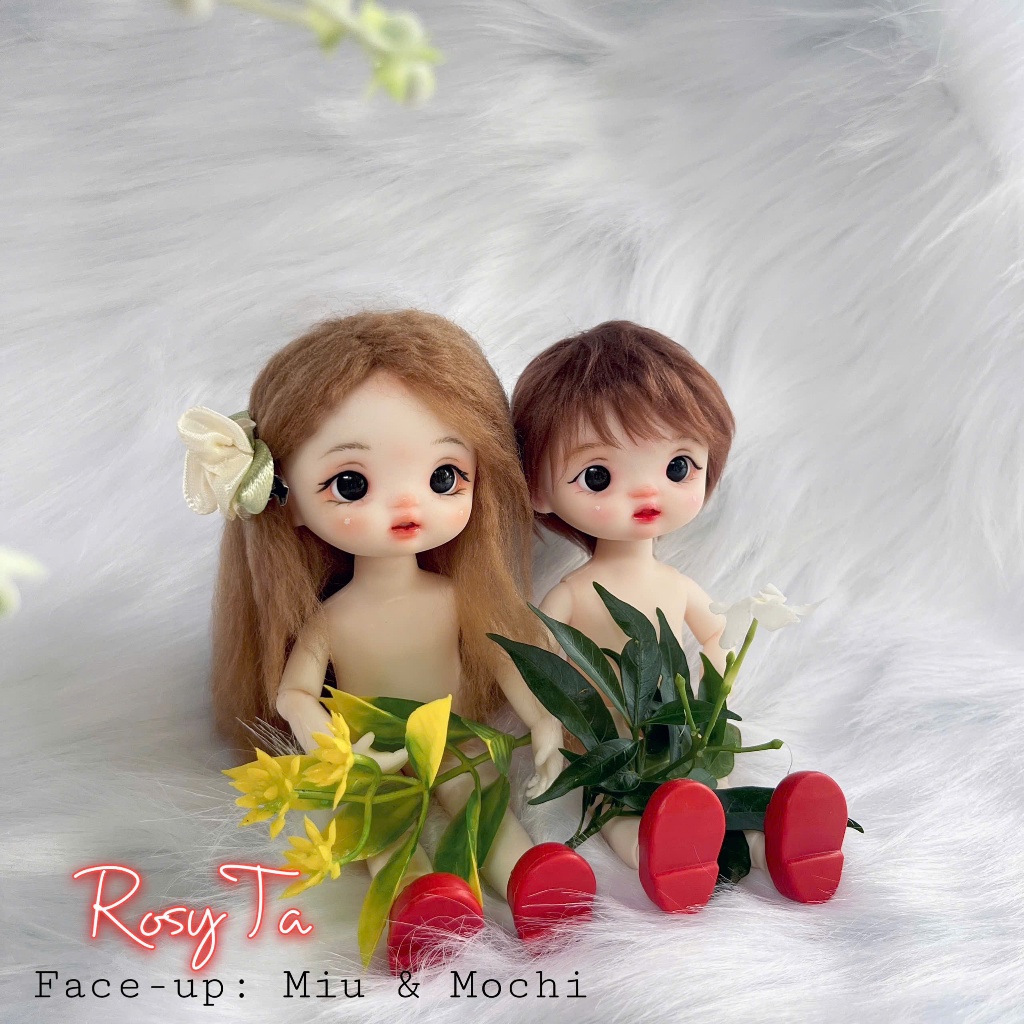 Tên sản phẩm: [FACEUP] Vẽ mặt búp bê 1/8, Babolity - 2 kiểu make-up ...