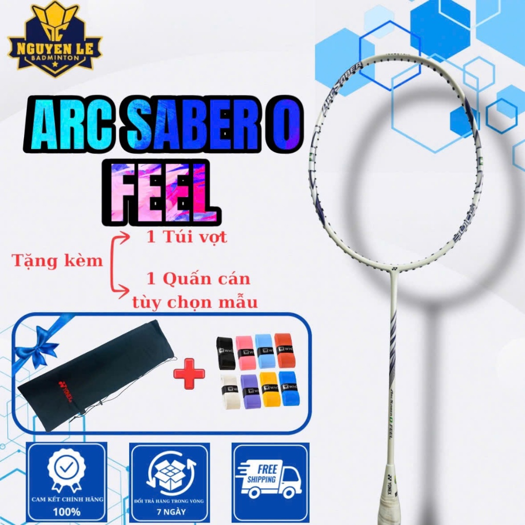 Vợt Cầu Lông Yonex Arcsaber 0 Clear, Feel, Ability chính hãng bảo hành ...