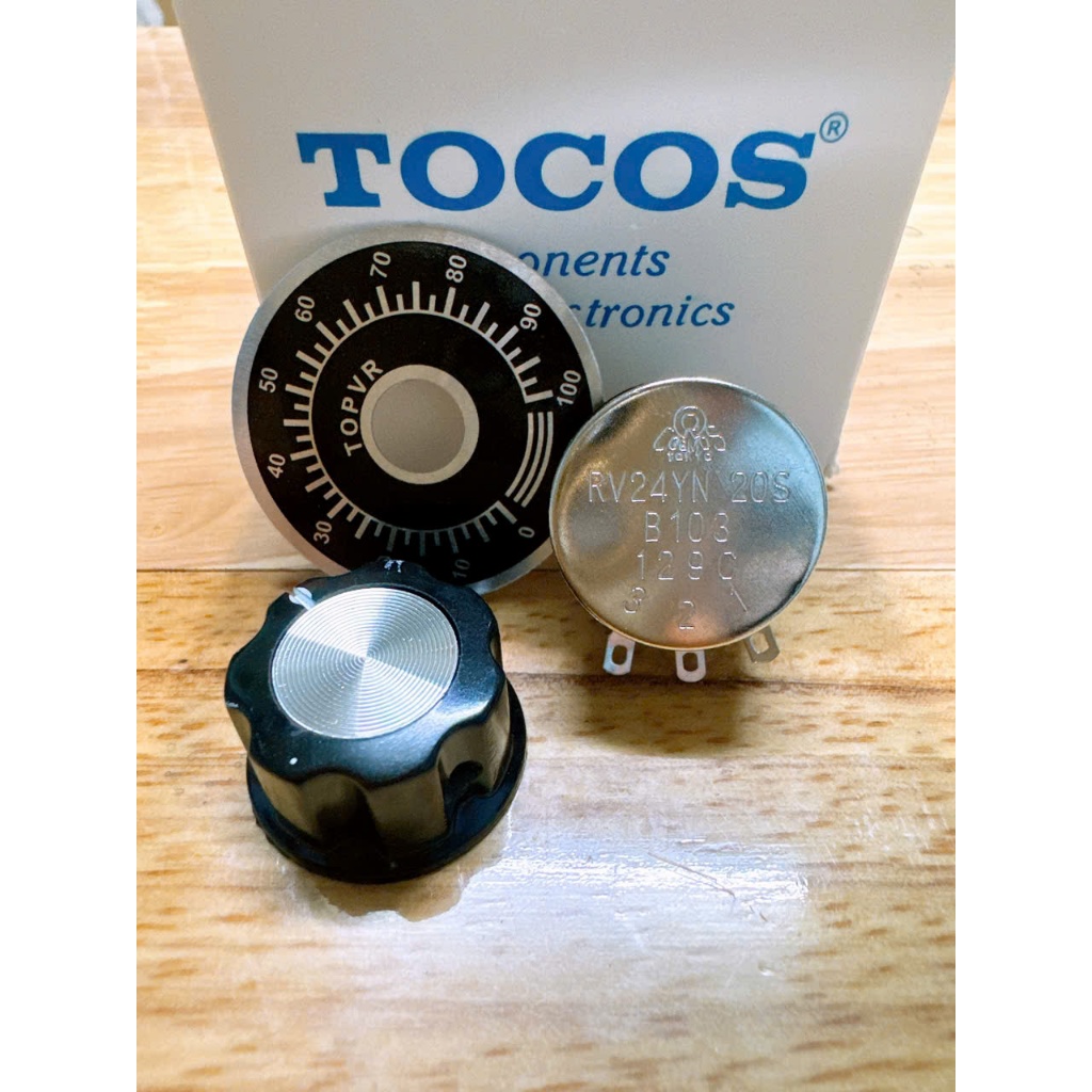 Chiết áp Tocos 5K 10K 500K RV24YN 20S B502 B103 B504 | Shopee Việt Nam