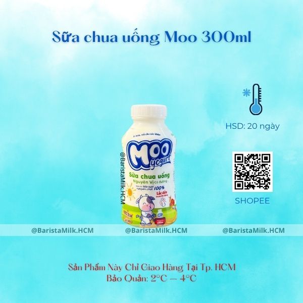 Sữa chua uống Moo Yogurt | Shopee Việt Nam