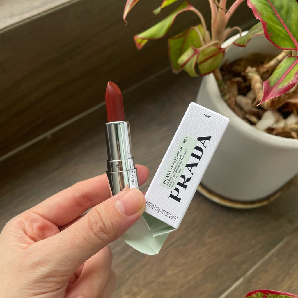 [Đủ Bill] Son Prada Monochrome Hyper Matte B03 | Shopee Việt Nam