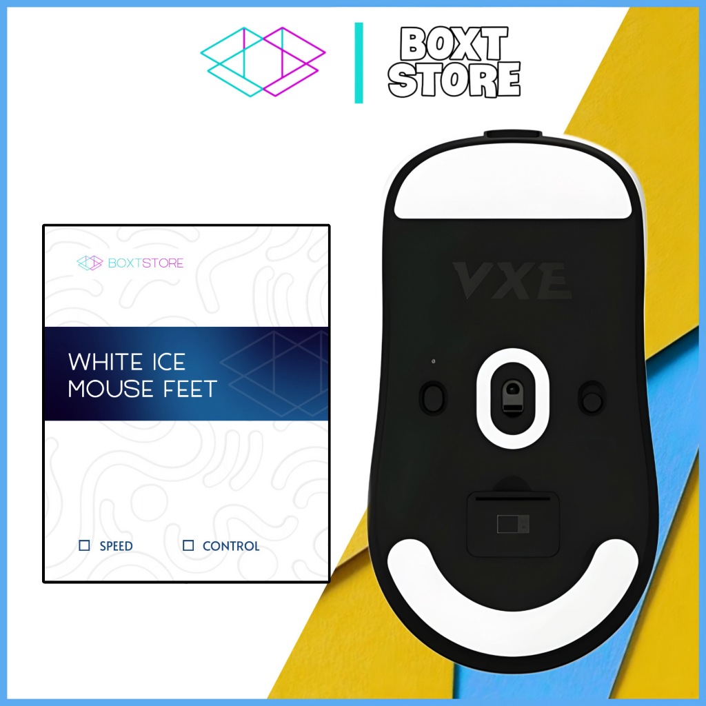 Mouse Feet PTFE WHITE ICE Cho Chuột VXE R1 SE Pro Max - Feet VXE R1 ...