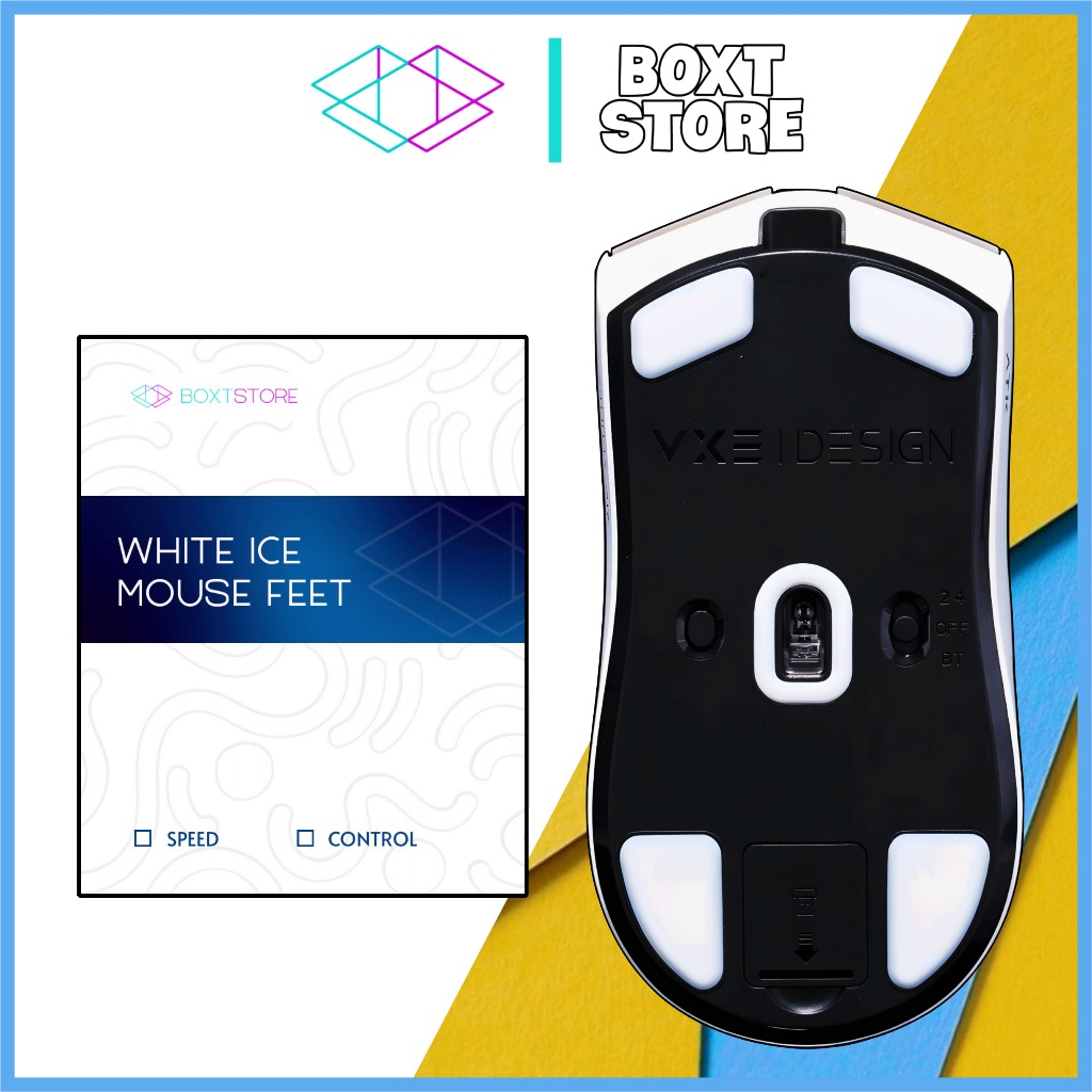 Mouse Feet PTFE WHITE ICE Cho Chuột ATK X1 Pro Max Ultra Ultimate ...