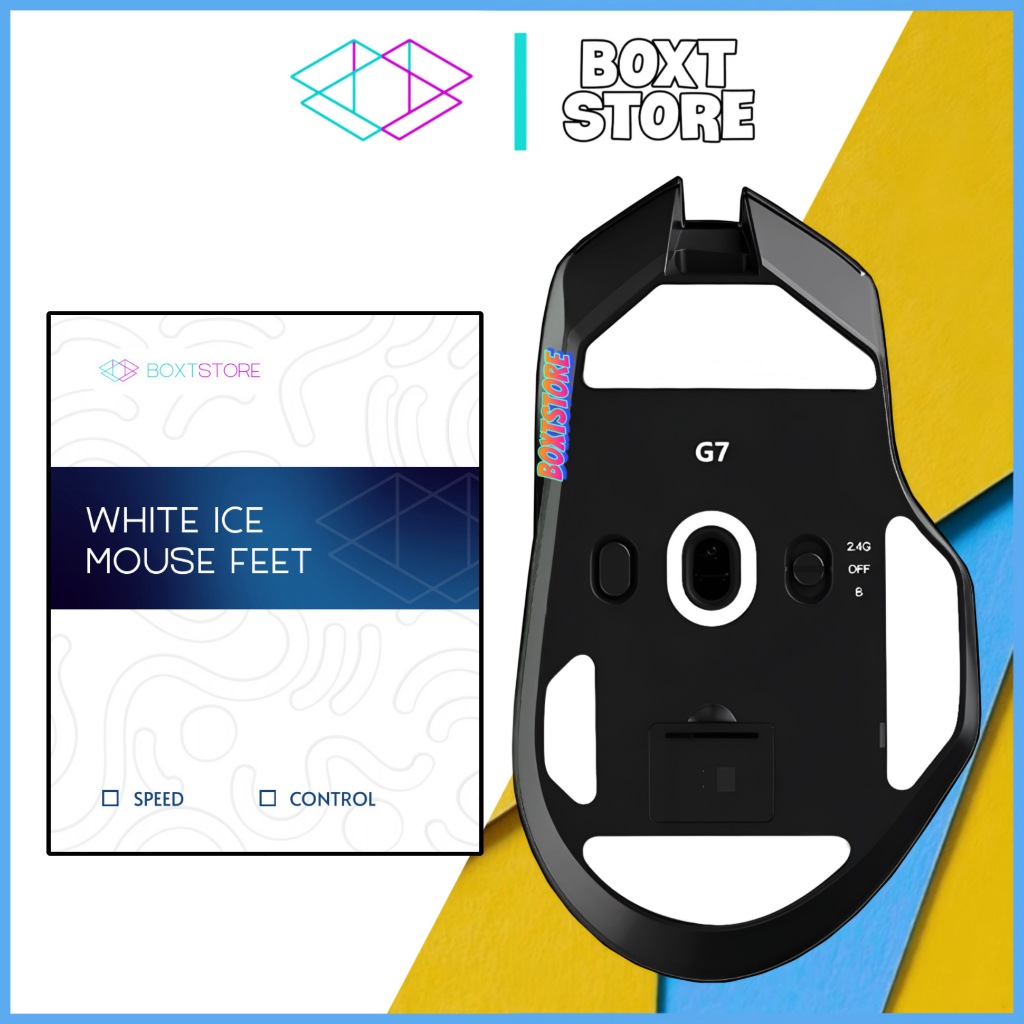 Mouse Feet PTFE WHITE ICE Cho Chuột Mchose G7 Pro - Feet Mchose G7 | Shopee Việt Nam