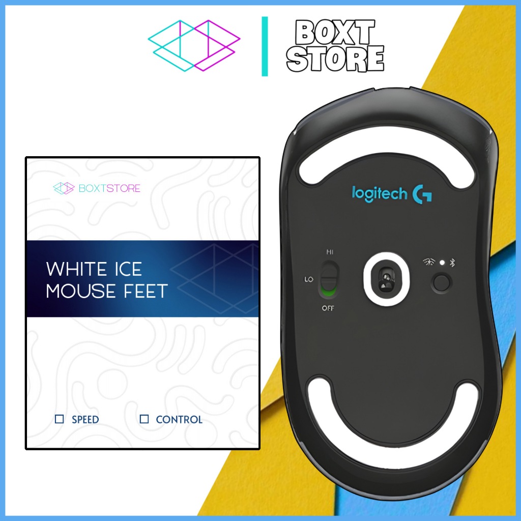 Mouse Feet PTFE WHITE ICE Cho Chuột Logitech G403 G603 G703 | Shopee ...