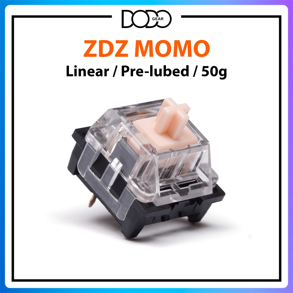 Switch ZDZ Momo 3 PIN Linear 50g công tắc bàn phím Switch ZDZ Momo DoDo Gear | Shopee Việt Nam