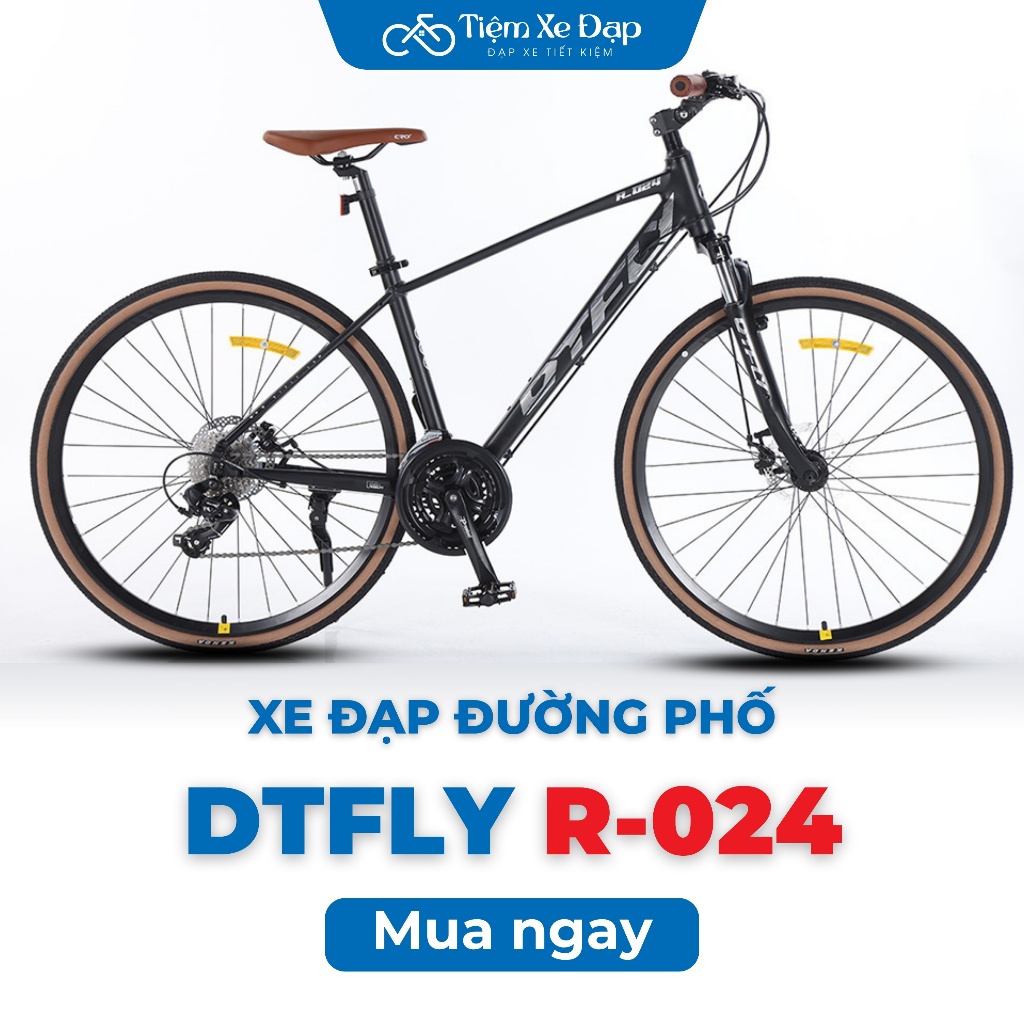 Xe Đạp Đường Phố DTFLY R-024, Touring Hybrid Khung Nhôm, Đề SHIMANO ...