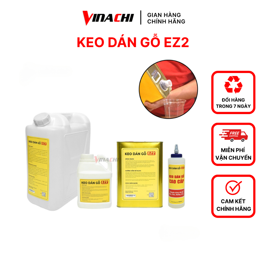 Keo Dán Gỗ, Keo Gắn Gỗ Chuyên Dụng, Siêu Chắc, Siêu Dính, Keo Một Thành ...