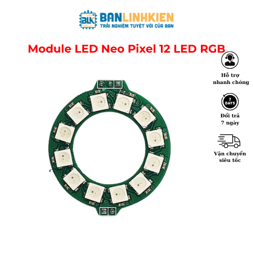 Module LED Neo Pixel 12 LED RGB Banlinhkien | Shopee Việt Nam