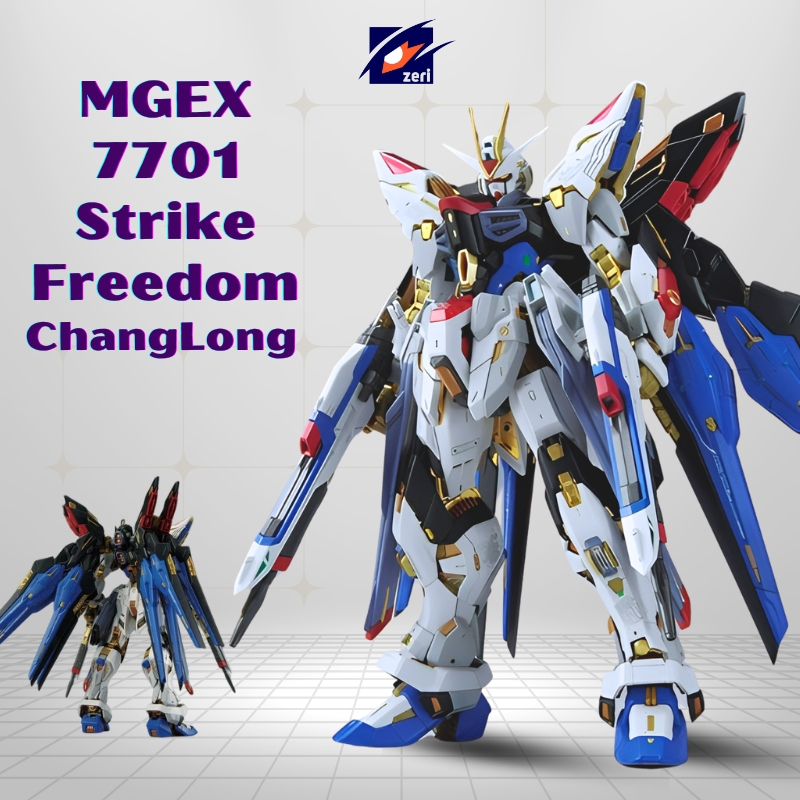 Mô Hình Lắp Ráp MGEX 7701 Strike Freedom Và Wings of Light ChangLong ...