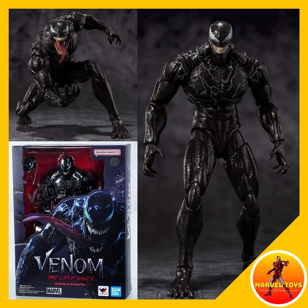 [HÀNG SẴN] Mô Hình Chính Hãng SHF Venom The Last Dance BANDAI ...