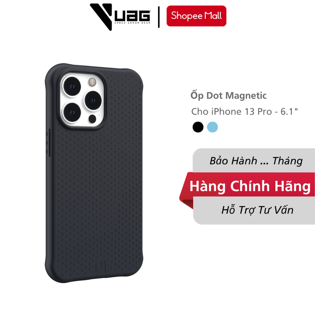 Ốp lưng UAG cho iPhone 13 Pro Dot W Magnetic | Chống Sốc | Silicone mềm mại | Shopee Việt Nam