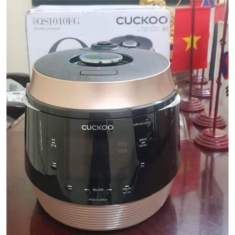 Nồi cơm Áp suất Điện tử Cuckoo CRP-QS1010FG 1.8L-Bảo hành 1 năm ...