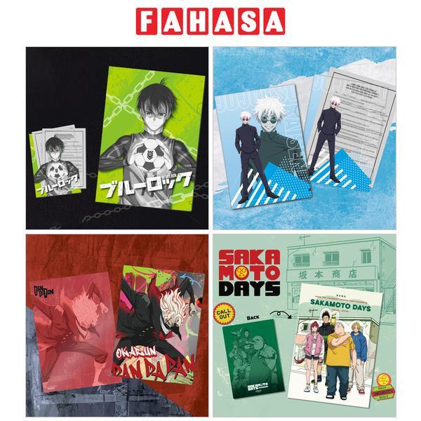 Bìa Lá A4 - Sunrisepop - Isagi Blue Lock/Jujutsu Kaisen/Okarun Biến ...