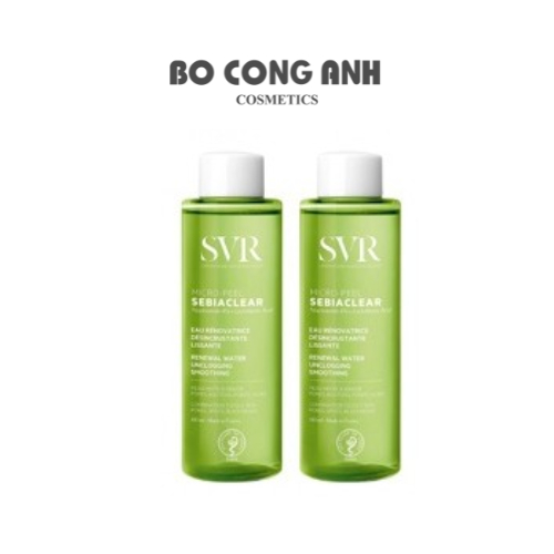 Toner SVR Sebiaclear Micro Peel Dành Cho Da Dầu, Mụn 150ml | Shopee ...