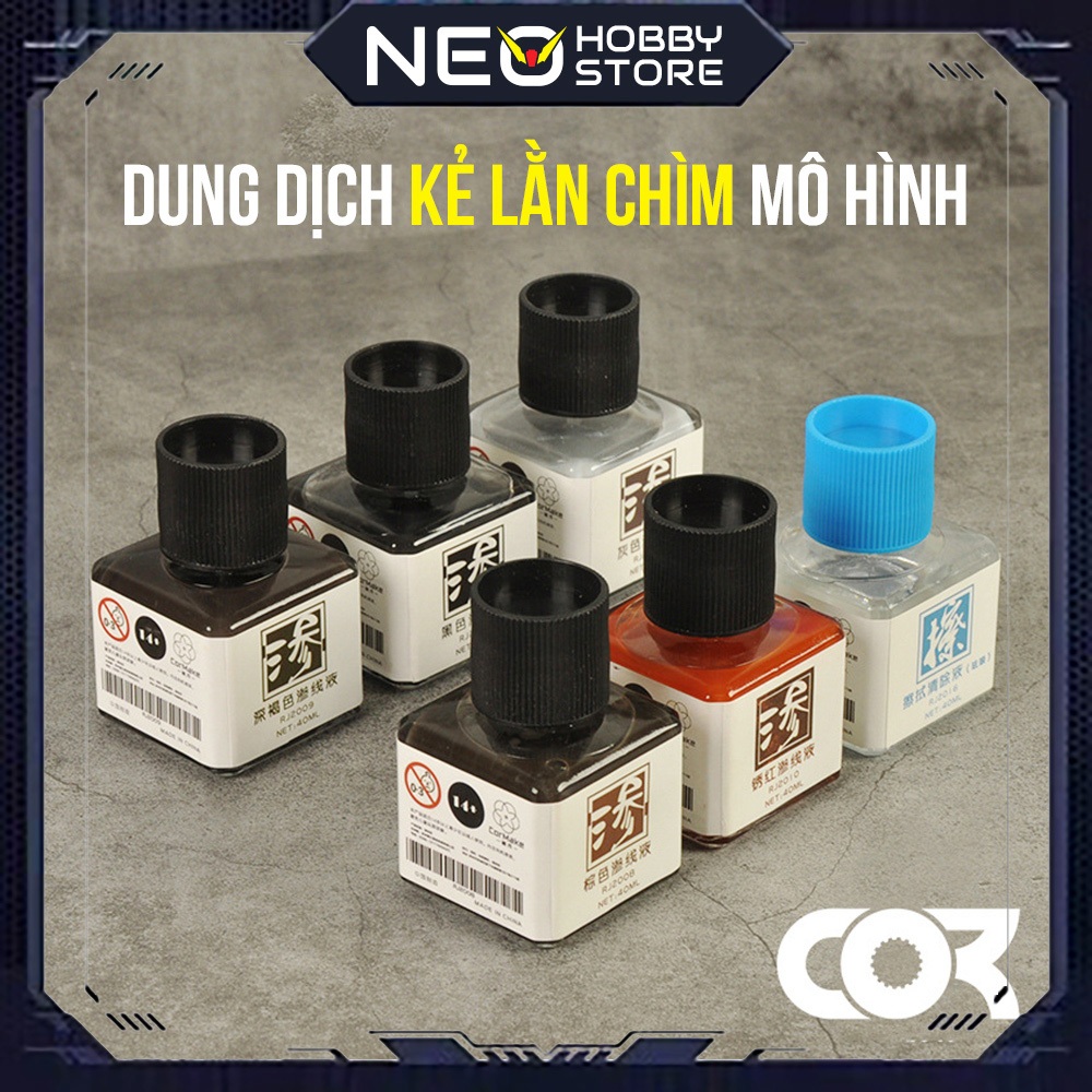 [SẴN HÀNG] Dung dịch kẻ lằn chìm dành cho mô hình Gunpla - Panel Line ...
