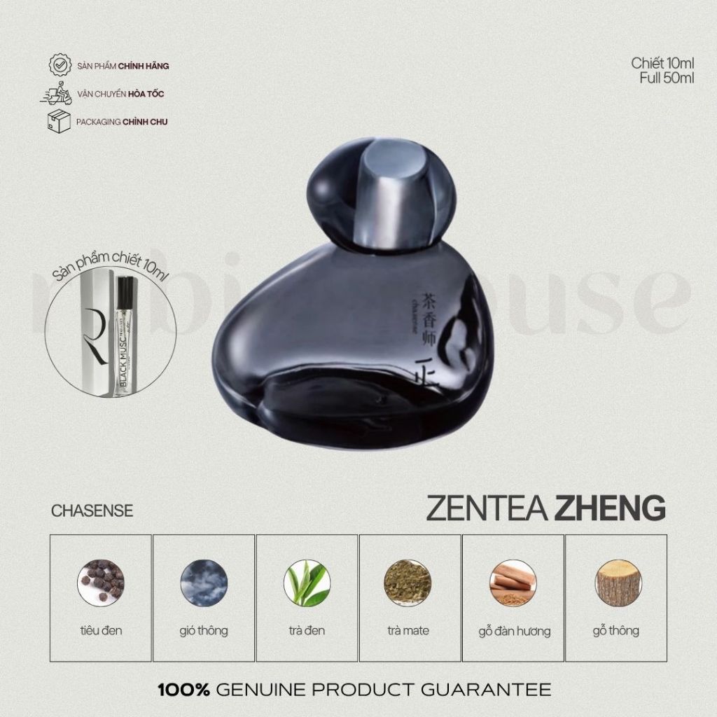 Nước hoa Chasense | Zentea ZHENG | Chiết 10ml | Shopee Việt Nam