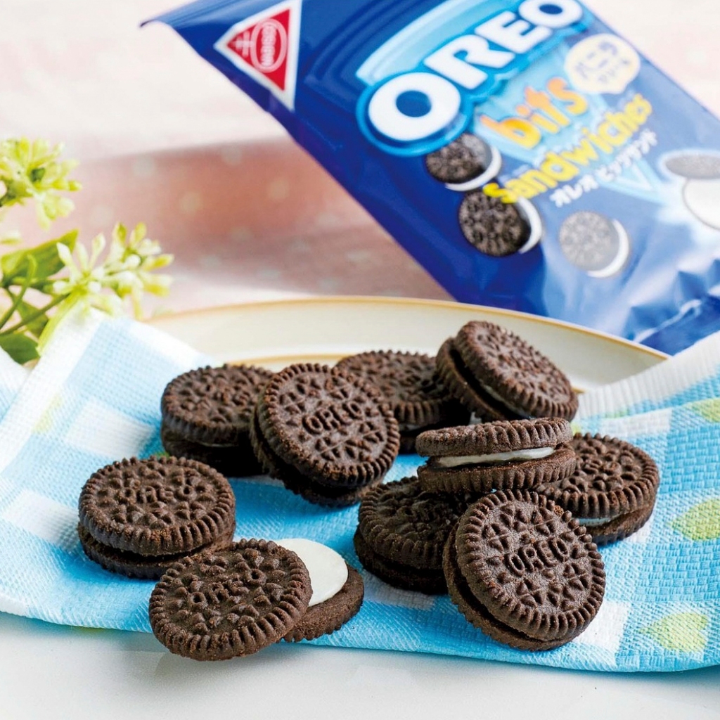 Bánh Oreo Bits Sandwiches vị vani 65gr nội địa Nhật | Shopee Việt Nam