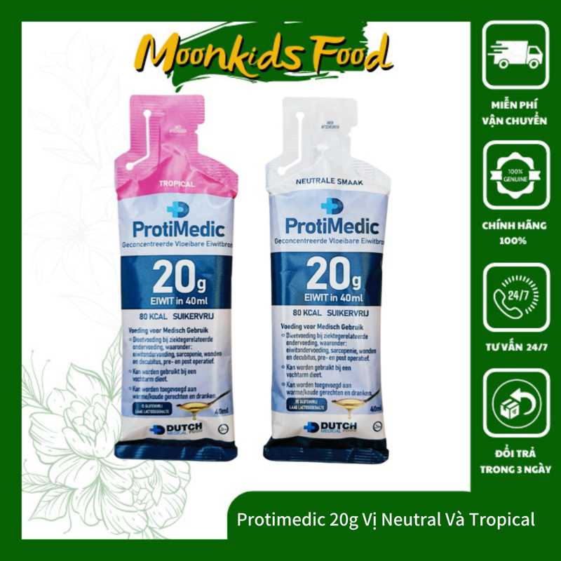 [Date 2026] Protimedic 20G Protein Vị Trung Tính Và Nhiệt Đới Dành Cho ...