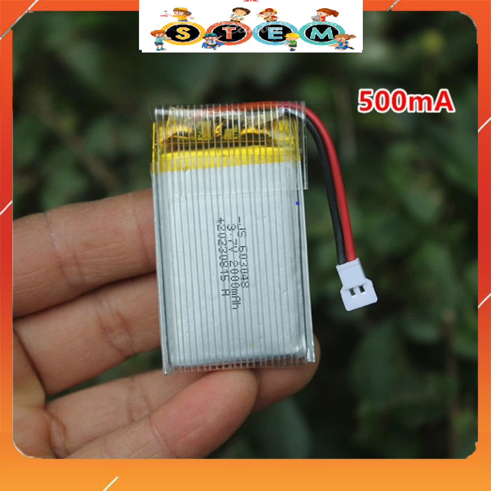 [Stem A-Z][G10] Pin lithium 3.7v 2000mA (500mA Thực Tế) Có Mạch Bảo Vệ ...
