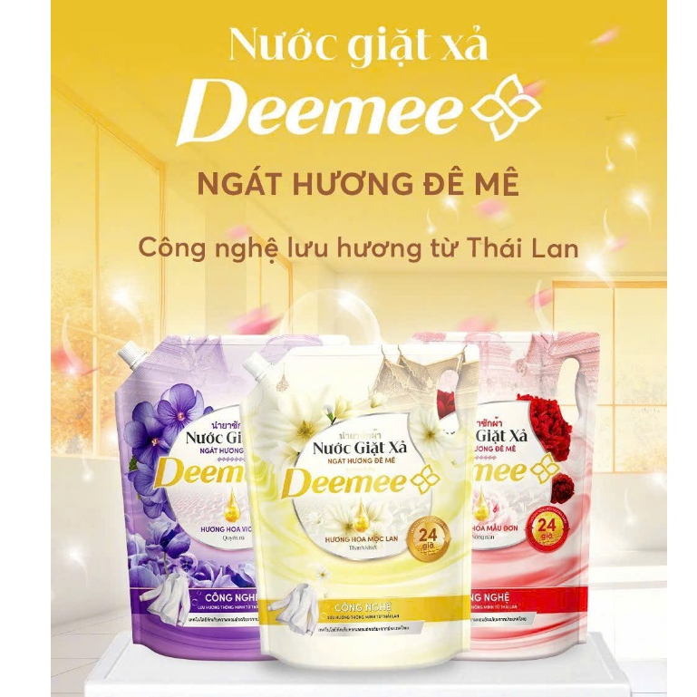 Nước giặt xả Deemee 1950ml. | Shopee Việt Nam