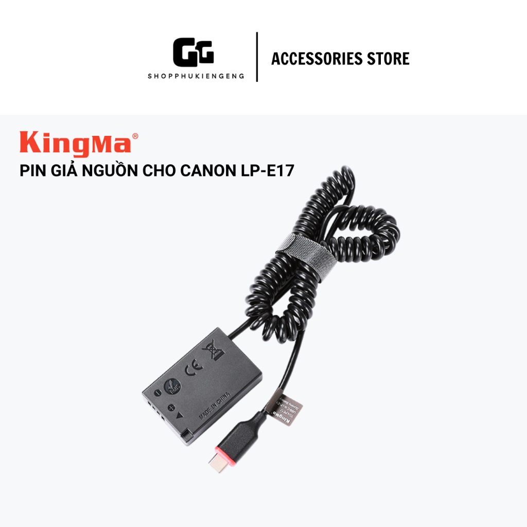 KINGMA Pin Giả nguồn for Canon LP-E17 – Giải Pháp Quay Video Dài ...