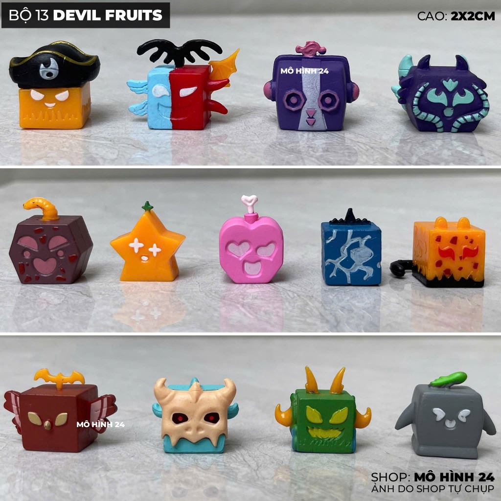 Bộ 13 Devil Fruits trong game roblox Blox Fruits các trái ác quỷ ...