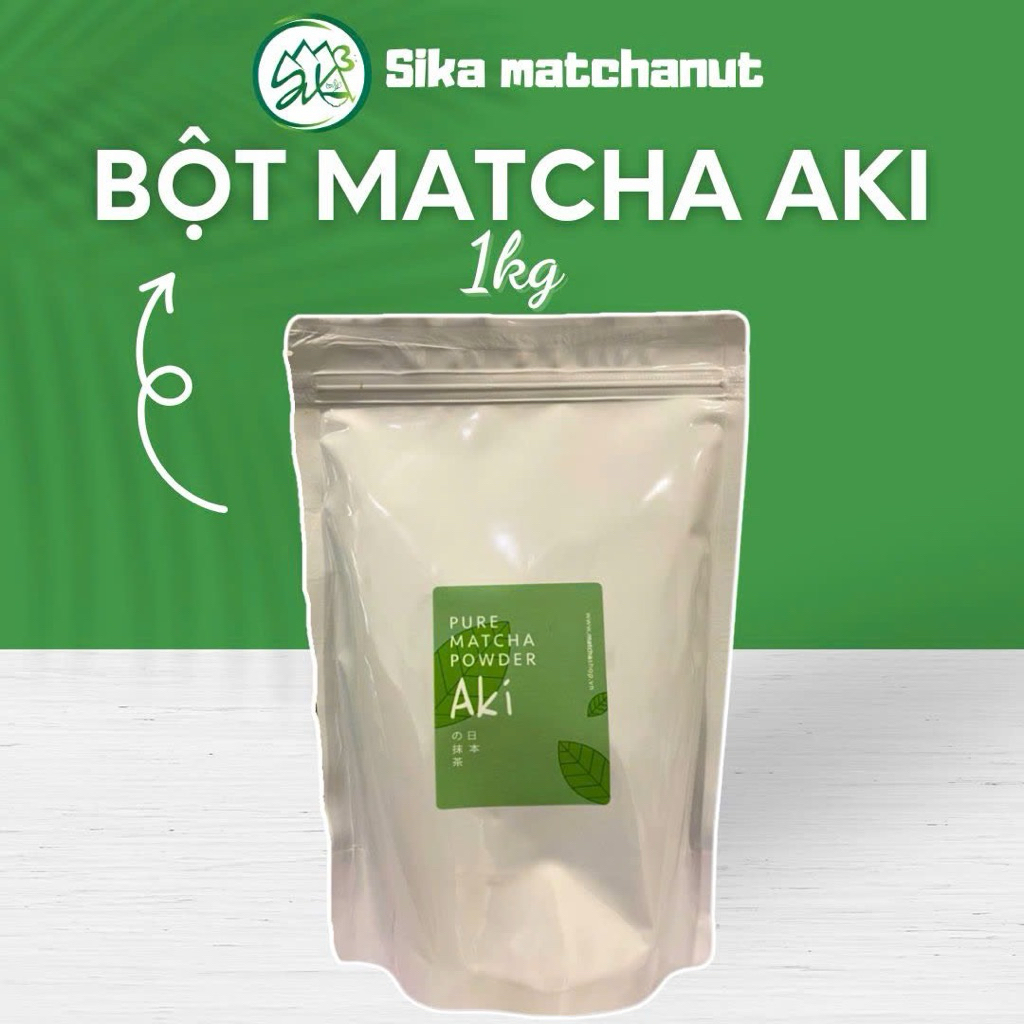 Bột matcha Aki chính hãng nhập khẩu Nhật Bản 1kg | Shopee Việt Nam