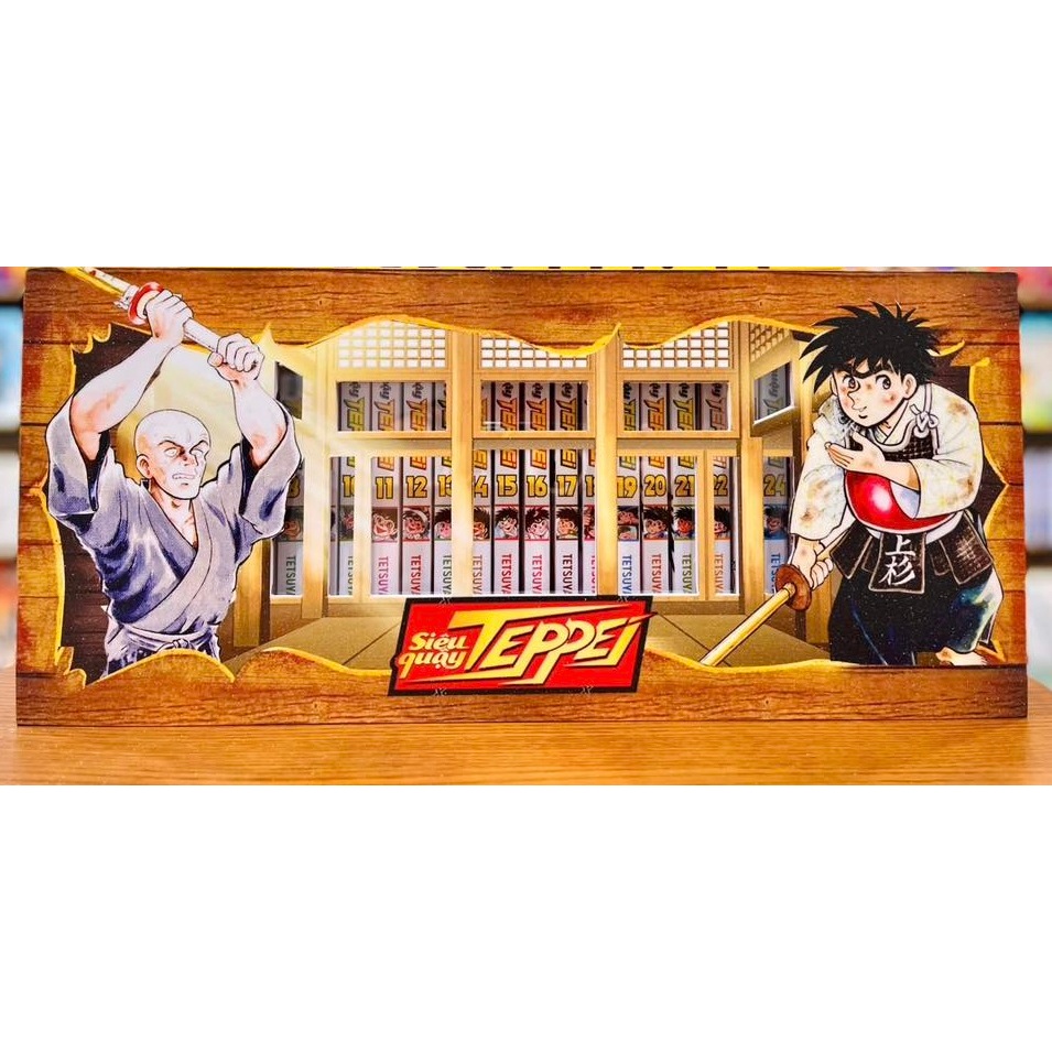 BOX TRUYỆN SIÊU QUẬY TEPPEI BẢO QUẢN TRUYỆN (KHÔNG BAO GỒM TRUYỆN ...