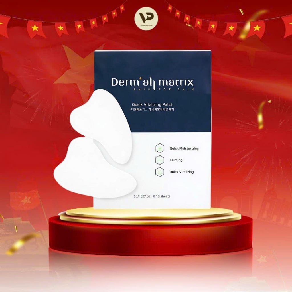 Mặt Nạ Derm All Matrix Quick Vitalizing Patch - Lẻ 1 Miếng | Shopee Việt Nam