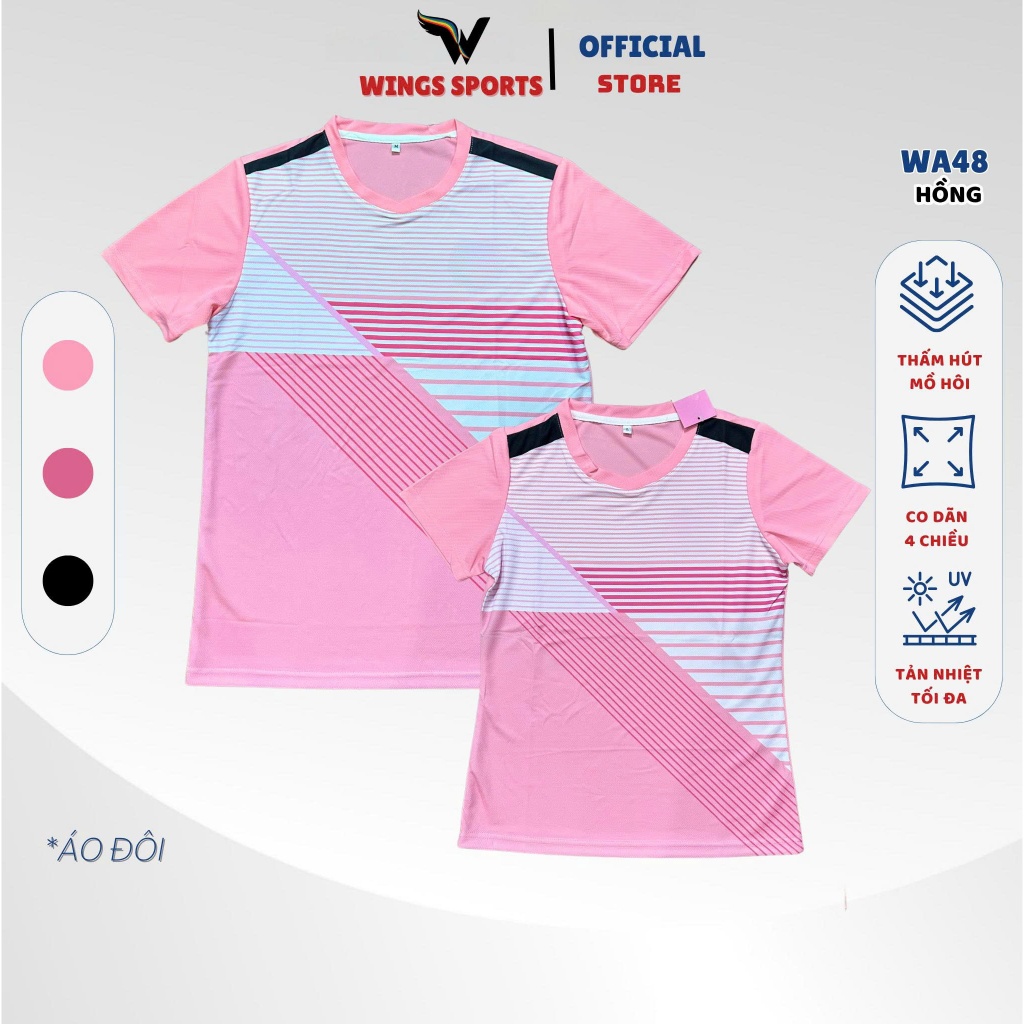 Áo cầu lông mã WA48 dành cho tập luyện và thi đấu | Shopee Việt Nam