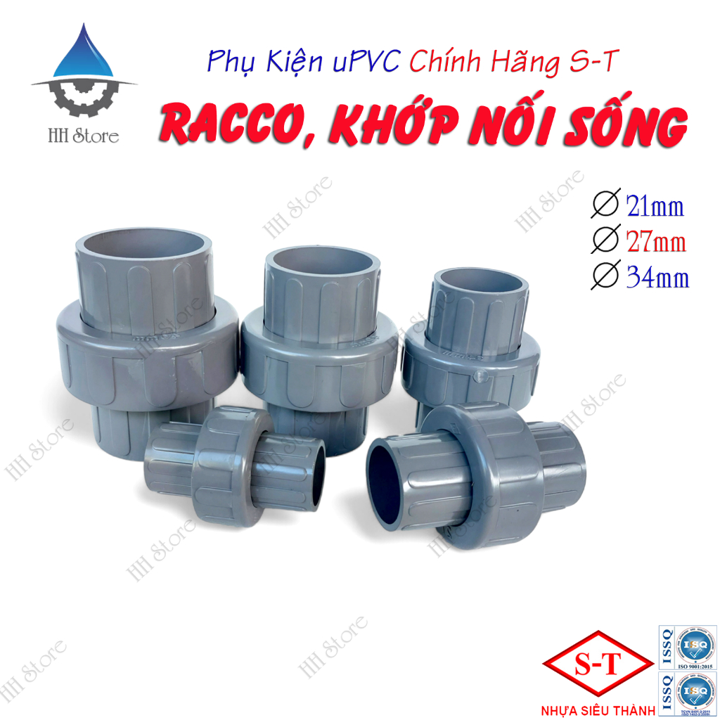 Racco, Rắc Co, Khớp Nối Sống, Zacco phi 21, 27, 34mm. Hàng Chính Hãng - Nhựa Siêu Thành (ST ...