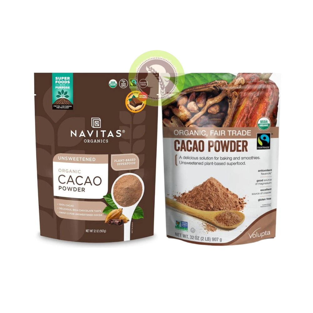 Bột Cacao Hữu Cơ Nguyên Chất Navitas/ Volupta Organic Cacao Powder 907g ...