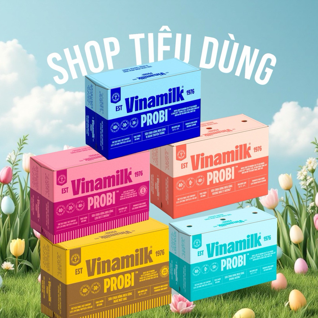 Sữa Chua Uống Probi Thùng 24 Chai x 130Ml | Shopee Việt Nam