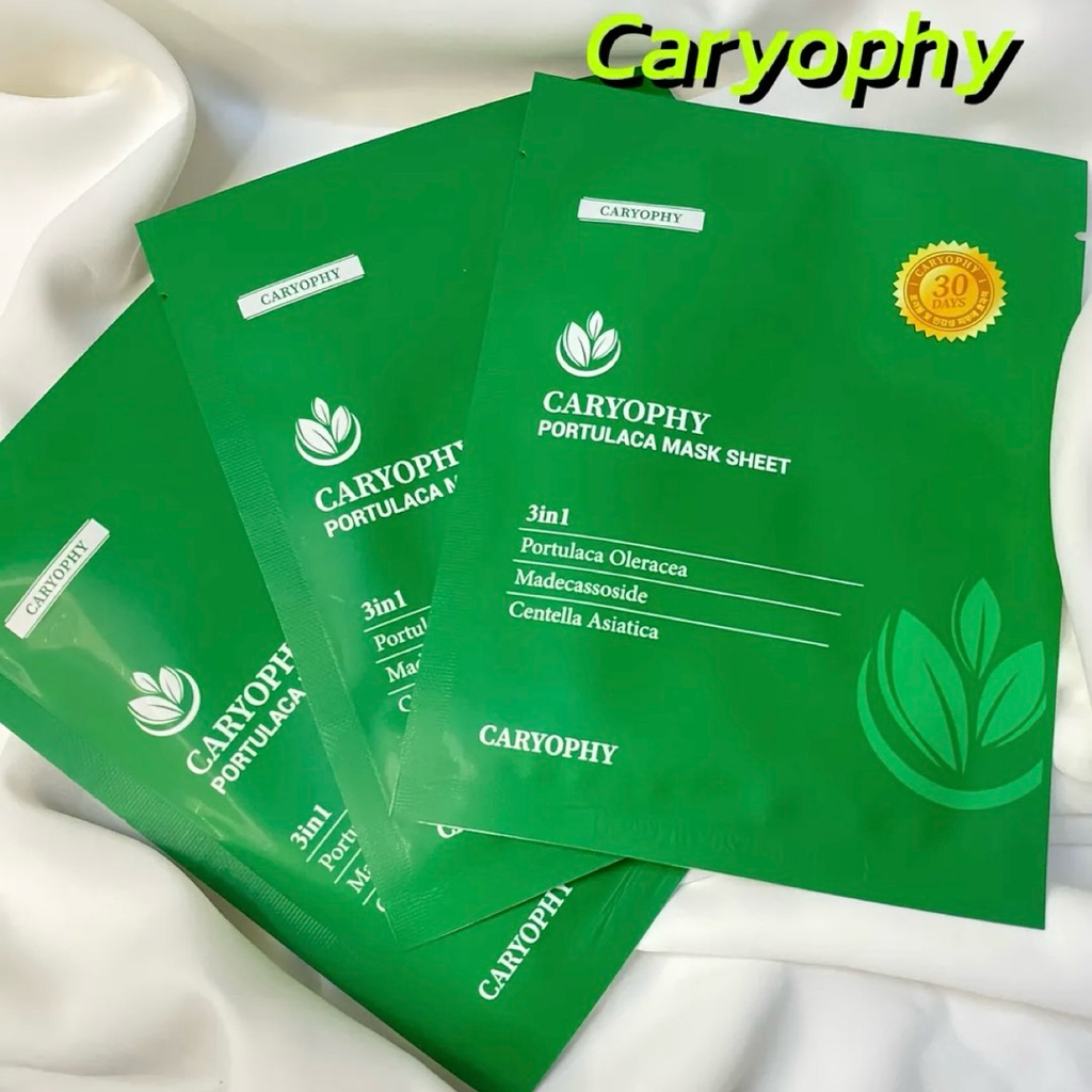 MẶT NẠ CARYOPHY PORTULACA MASK SHEET | Shopee Việt Nam