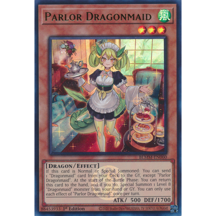 [KW2 Yugioh] [EN-US] [Waifu] Thẻ bài Parlor Dragonmaid - BLMM-EN060 ...