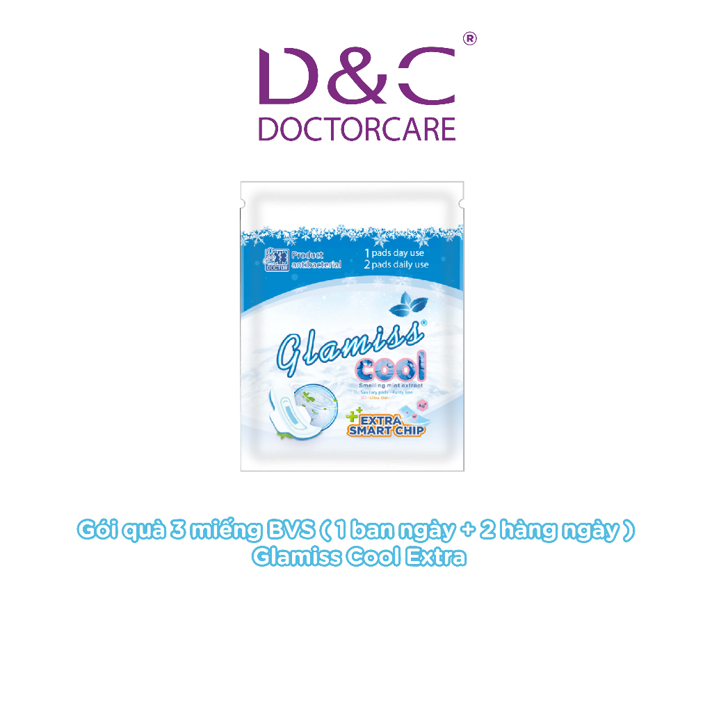 [QUÀ TẶNG KHÔNG BÁN] Gift 3 miếng băng vệ sinh Glamiss Cool Extra ...