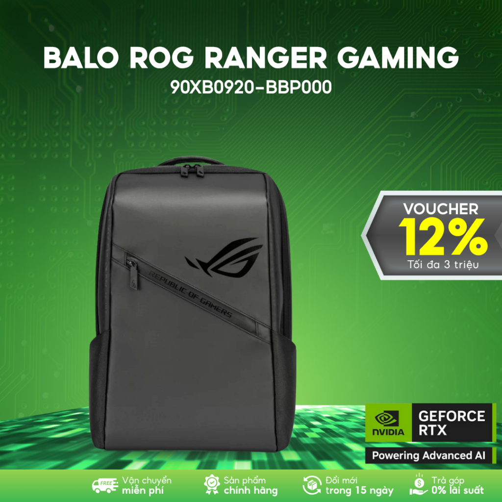Balo ROG Ranger Gaming Backpack 16 - BP2501 | Shopee Việt Nam