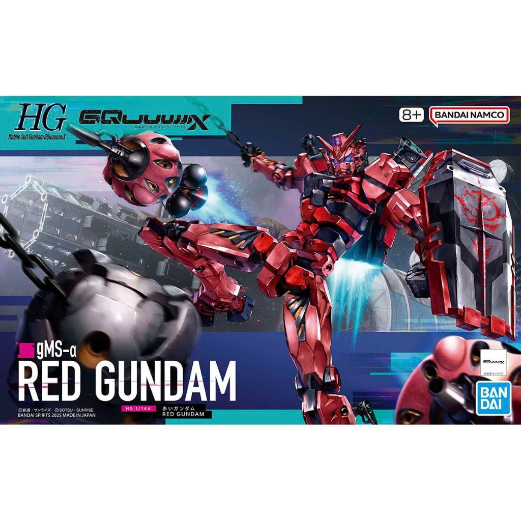 [CÓ SẴN] Mô Hình Lắp Ráp HG 1/144 Red Gundam GQuuuuX Bandai | Shopee ...