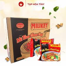 Thùng 30 gói Mì tôm chua cay Miliket gói 65g | Shopee Việt Nam