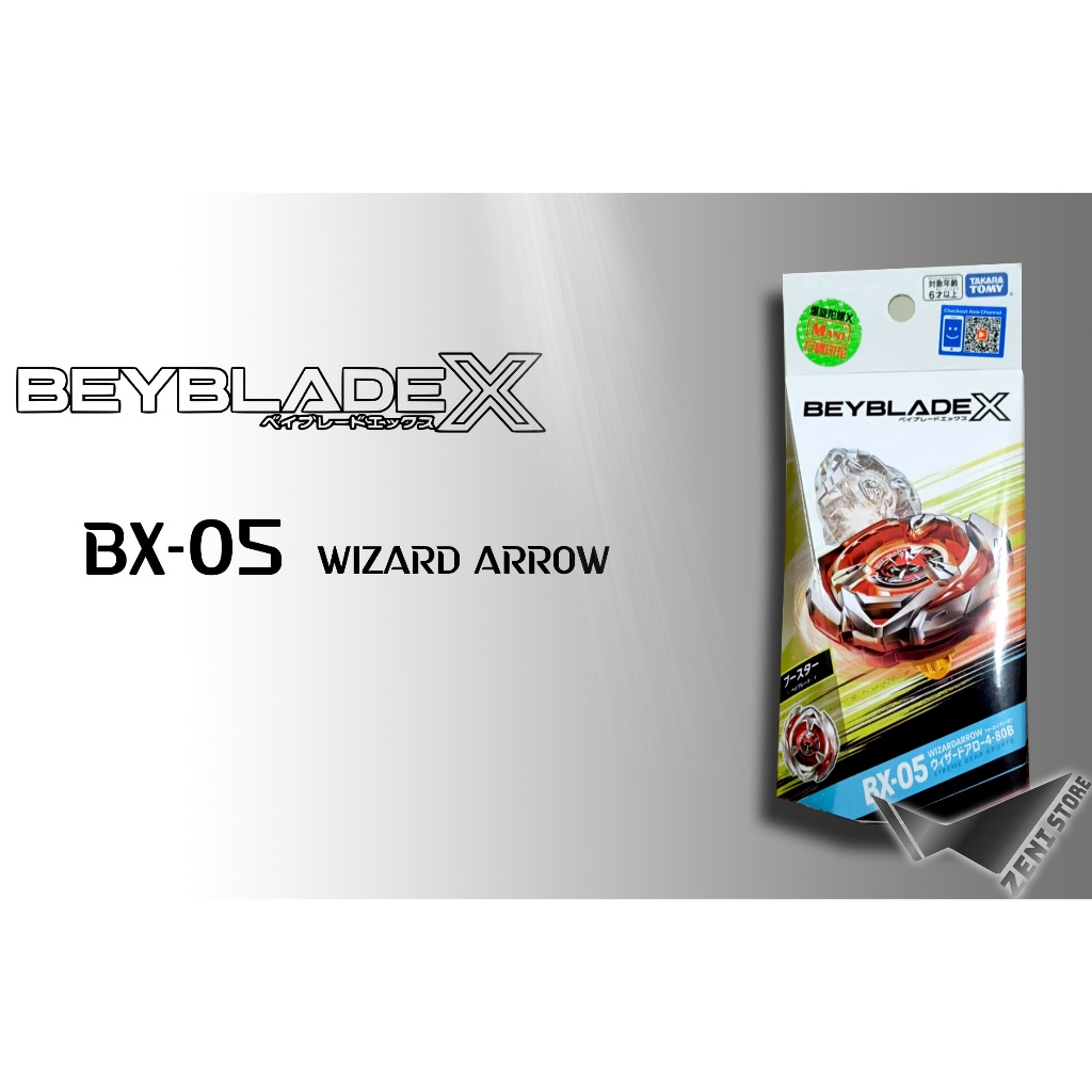 Beyblade X - BX-05 Booster Wizard Arrow 4-80B - Con quay chính hãng TAKARA TOMY | Shopee Việt Nam