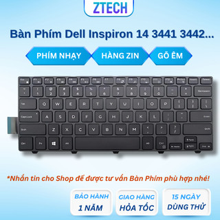 Bàn Phím laptop Dell Inspiron 14-3441 3442 3443 3451 Vostro 14 3449 14 ...