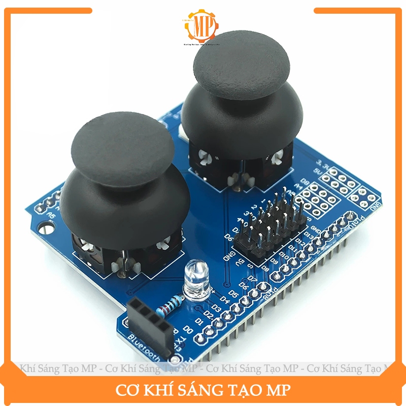 Mạch Điện Điều Khiển Đa Hướng Module Joystick PS2 Lắp Với Mạch ARDUINO ...