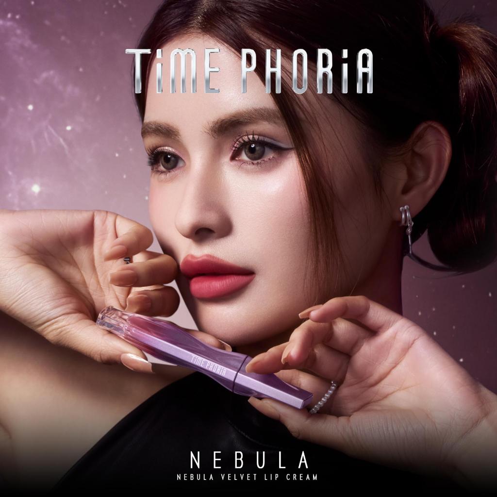 Son kem lì TIME PHORIA NEBULA VELVET bền màu mịn lì lâu trôi, chống nước, làm mờ rãnh môi 5ML ...