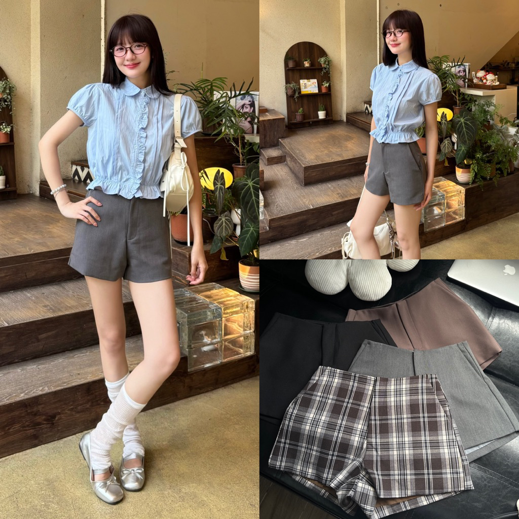 MUSE DEROSE SHORTS - Quần Shorts Derose Không Lưng Chất Cotton Dày Mềm ...