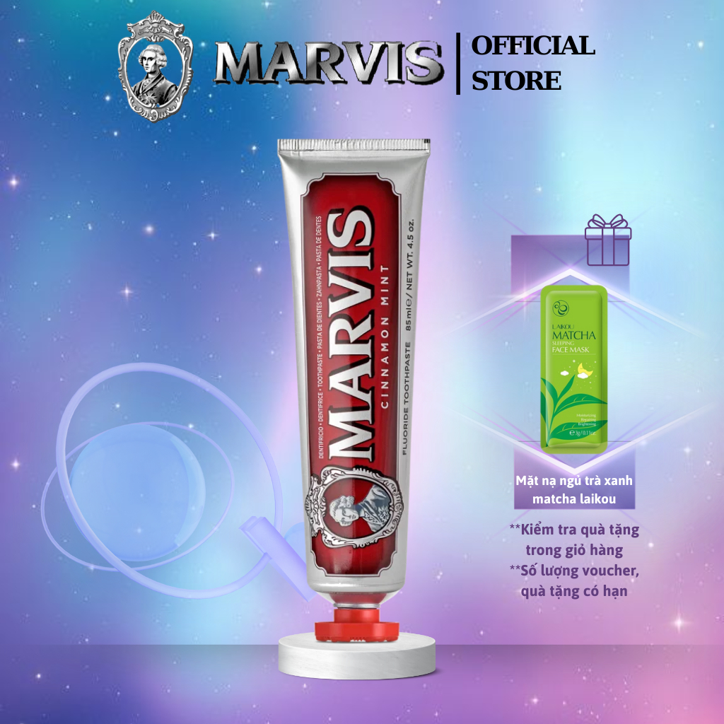 Kem Đánh Răng Marvis Cinnamon Mint 85ml - Marvis Chính Hãng | Shopee ...